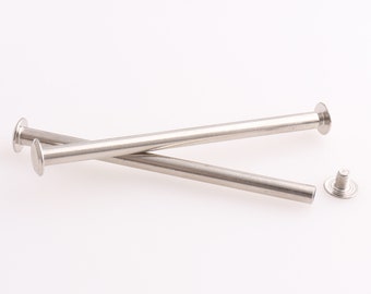 Chicago Screw / Screw Posts thread M4 Post Nickel Plated Brass With ...