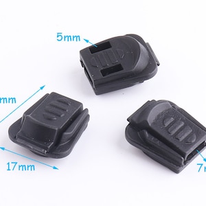 20pcs Plastic Cord End Caps Cord Ends Paracord Plastic End Paracord Tip ...