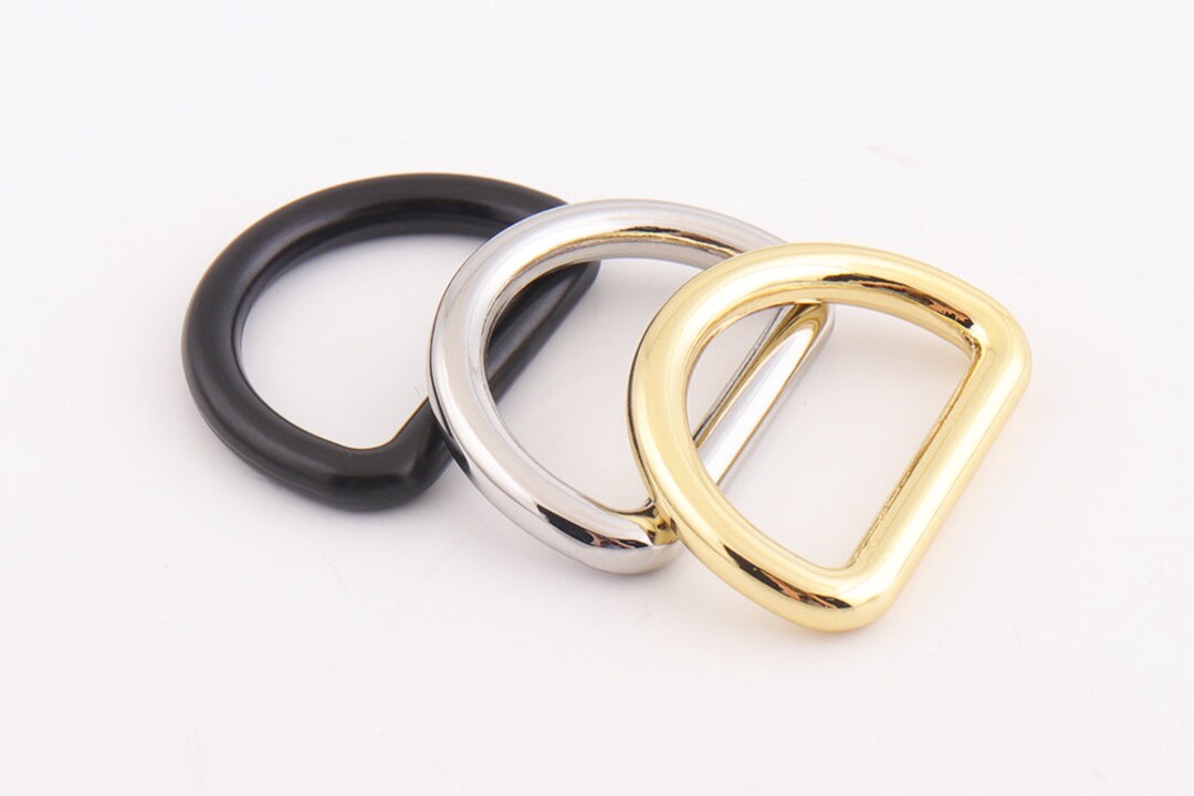Heavy Duty D Ring 1"inch(25mm) D-ring Findings Metal D Rings D-rings ...