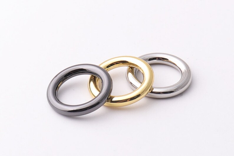 6pcs Round O Ring 9/16inchinner O-rings Gold O Ring - Etsy