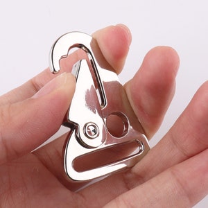 Key Fob,spring Hook Snap Clasp With Key Ring Carabiner Key Fob, Keyring ...