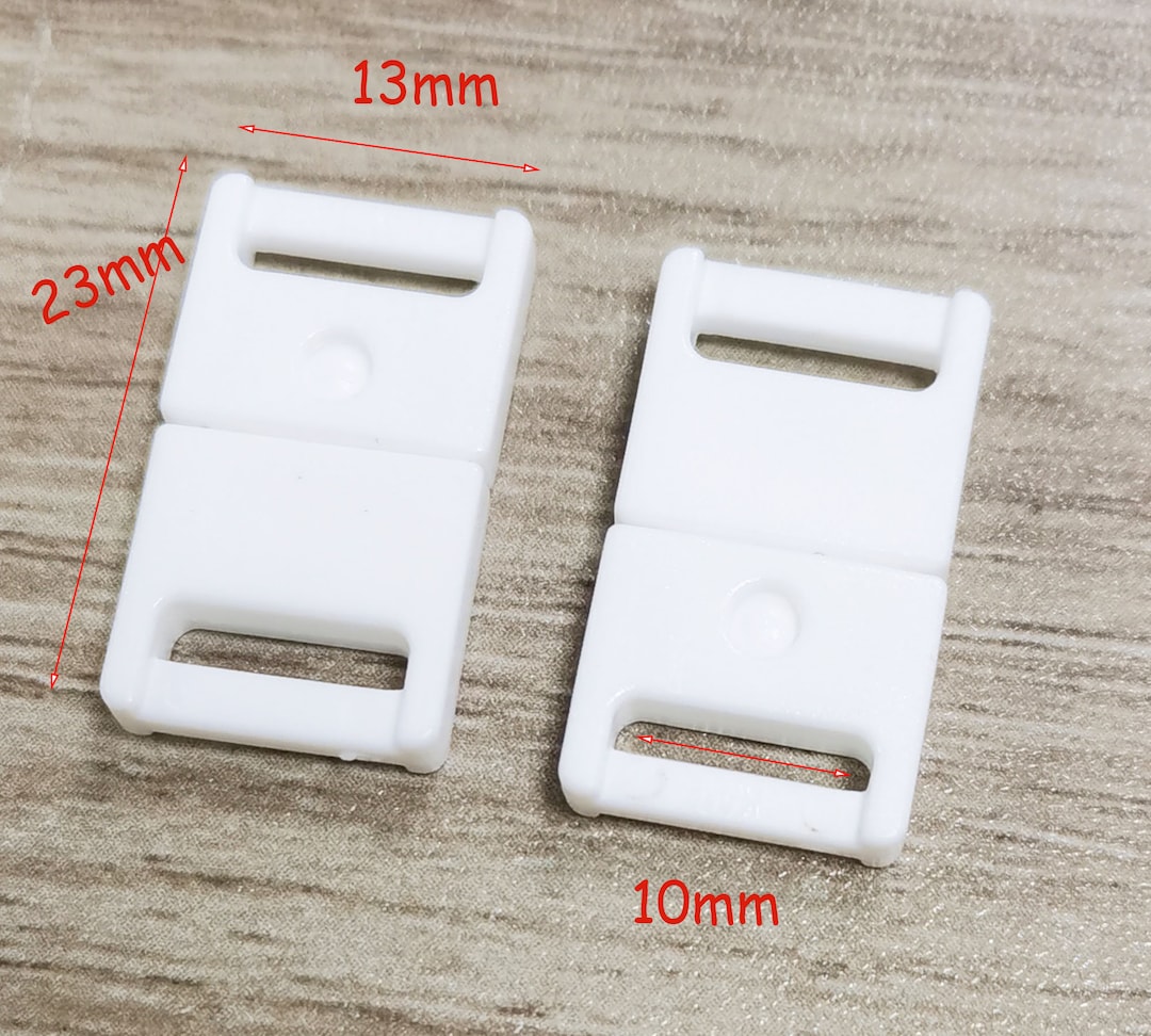 10-50 Pcs Breakaway Buckles Breakaway Safety Buckle Black Slide Buckle ...