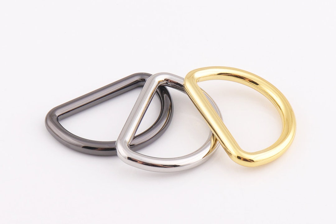 Strap D Rings 1"1/8inch(30mm) Metal D Rings D-ring Findings Dee Ring ...