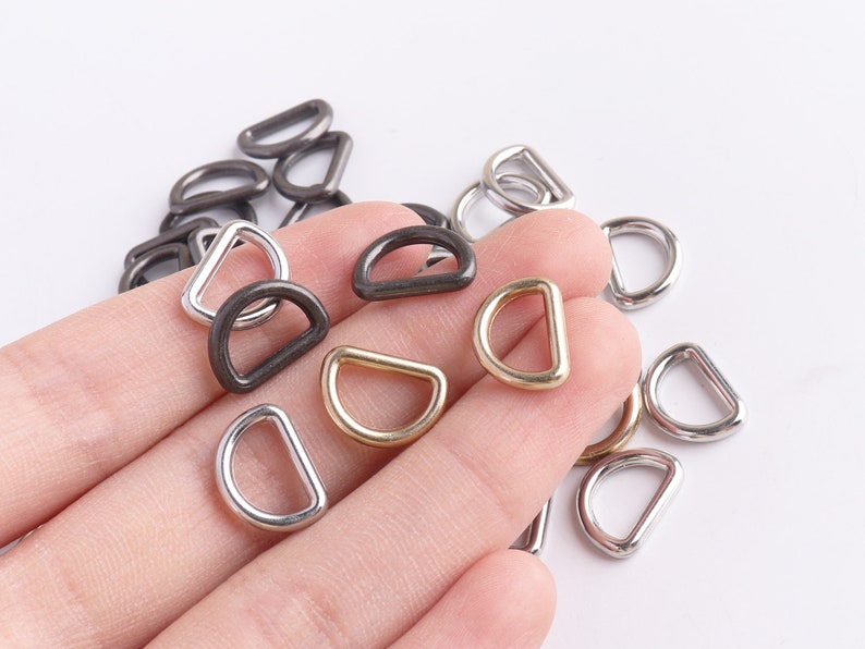 D-rings Strap D Rings Tiny D-ring Findings for Bag Belt Strap - Etsy