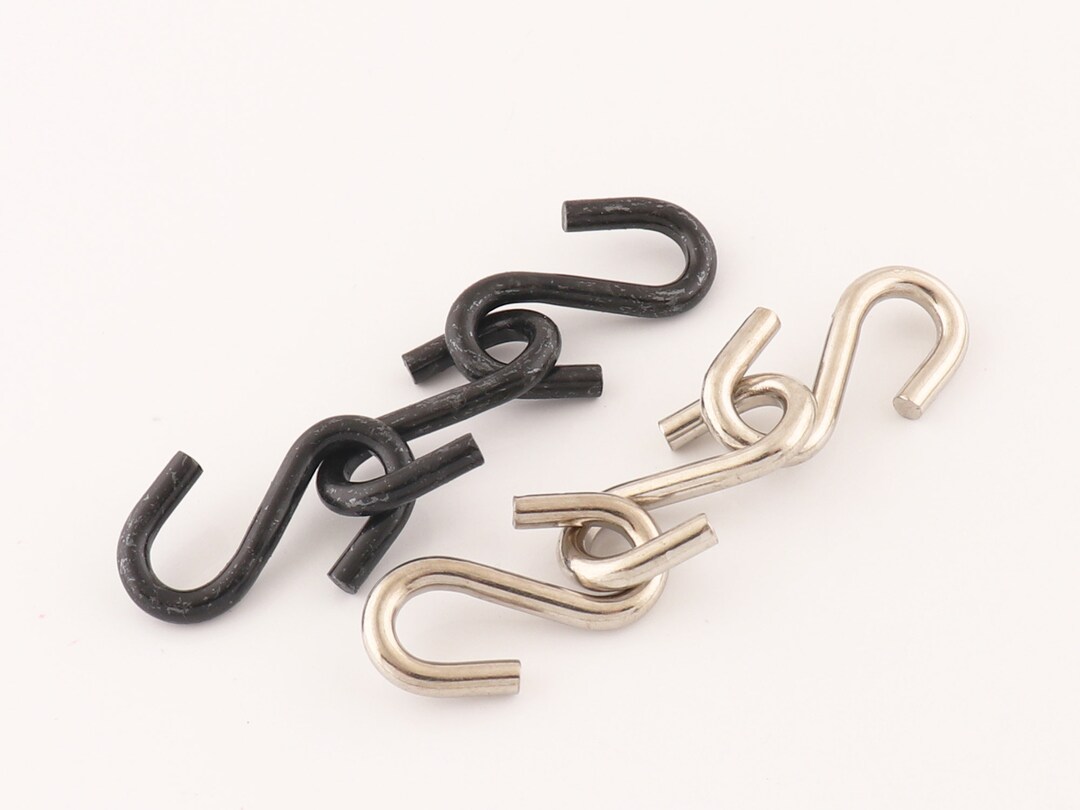Small S Hook Board Disc Hanger Family Board S Hook S Clasp Sign ...