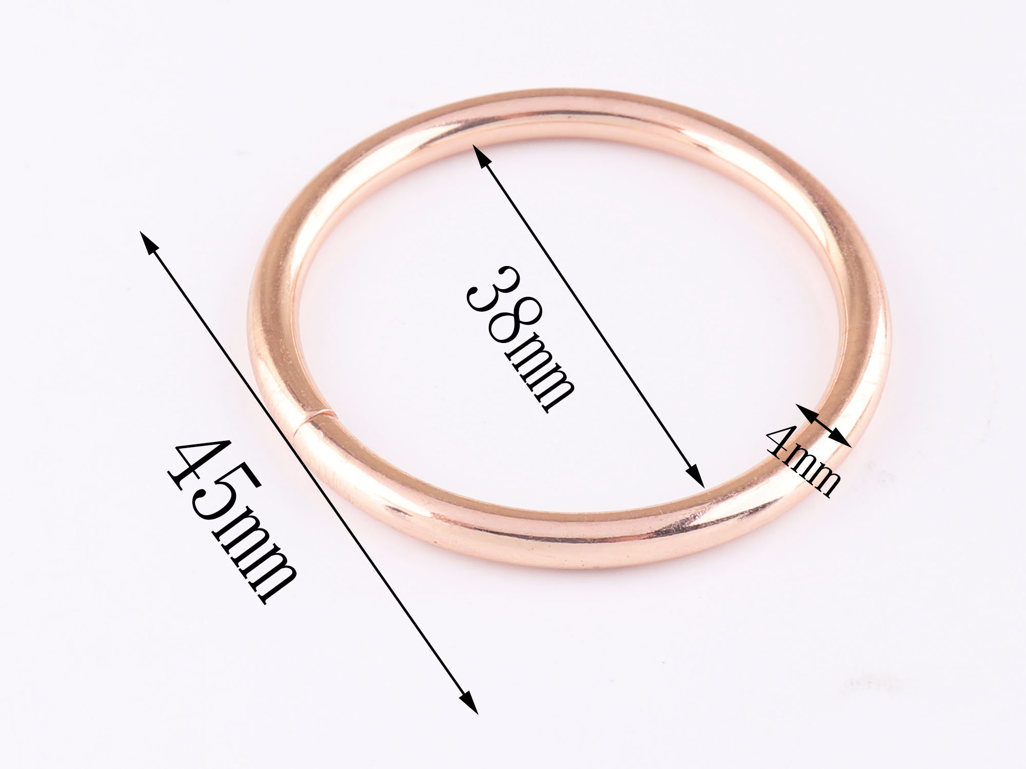 Big O Ring Seamed Round Ring Buckle Purse Ring Metal Loops | Etsy