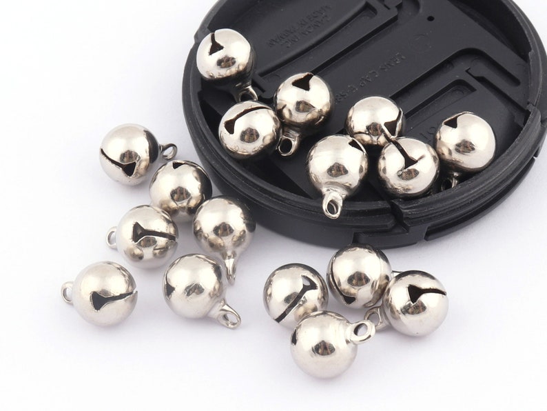 Bells Charms Round Bells Brass Bells Jingle Bells Christmas - Etsy