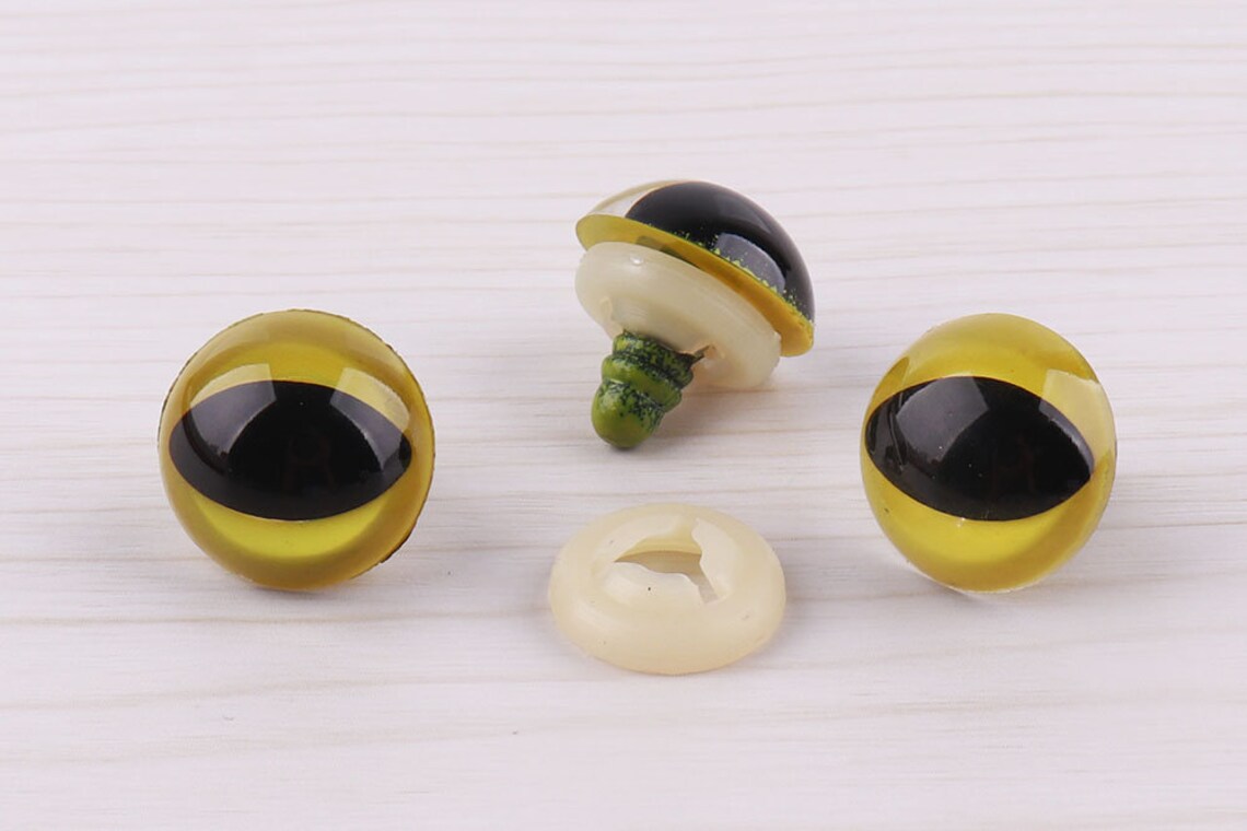 6pcs Plastic Eyes 18mm Amigurumi Eyes Safety Eyes Cat Eyes - Etsy