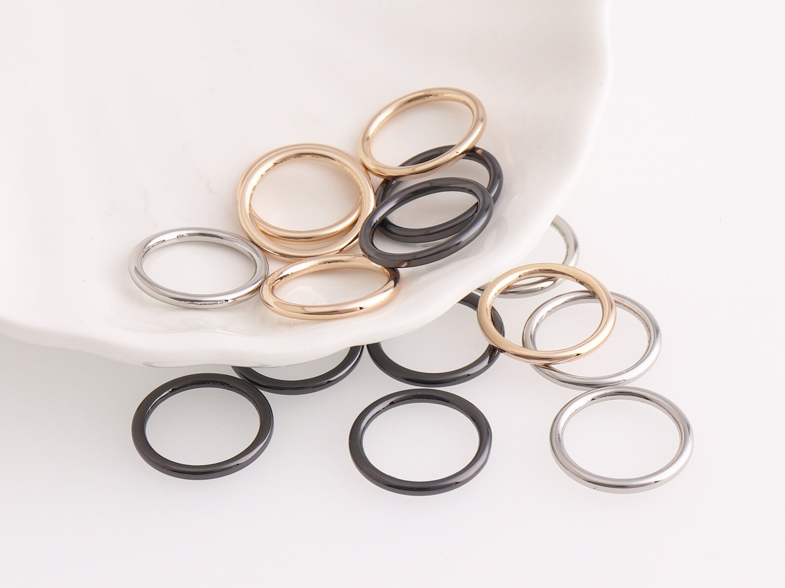 O Rings O Ring Buckle Closed Jump Rings Round Rings Connector - Etsy