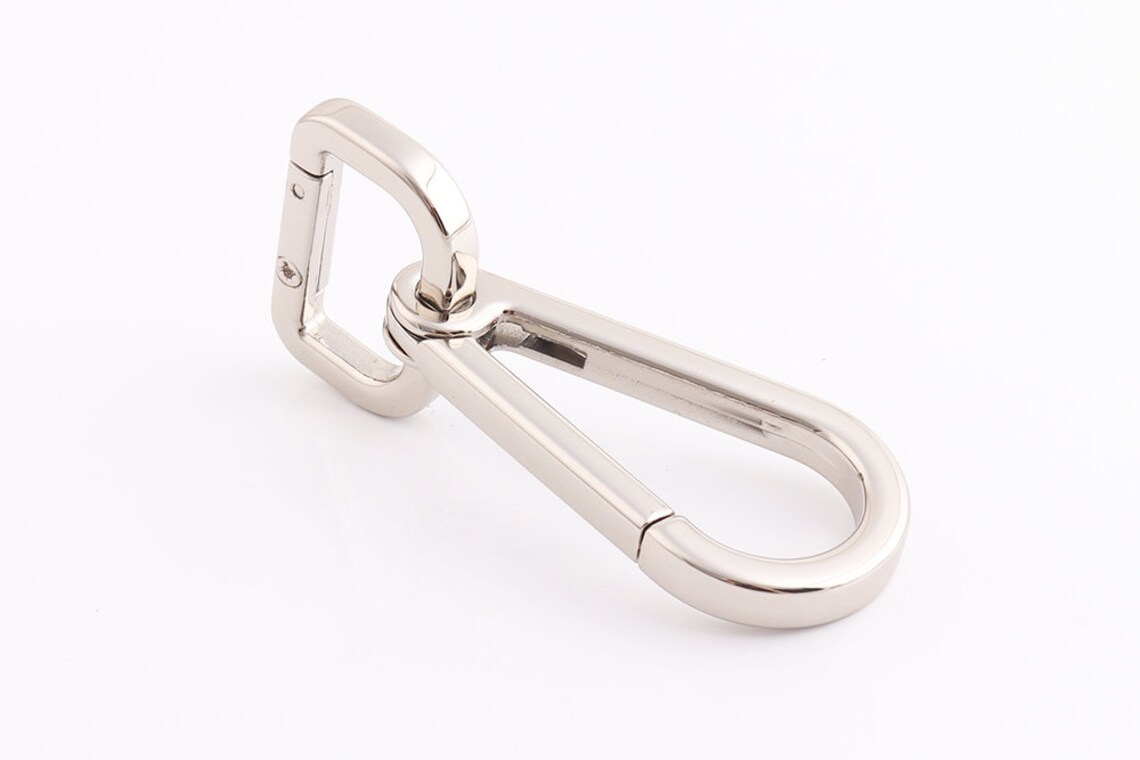 126mm Silver Swivel Clasps Push Gate Swivel Hook - Etsy