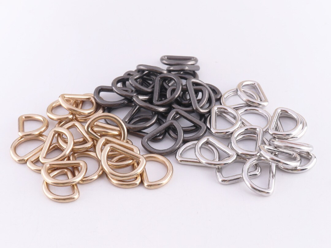 D-rings Strap D Rings Tiny D-ring Findings for Bag Belt Strap Sewing ...