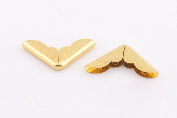 Gold Corner Protector 3/4 20mm Metal Corner Bracket | Etsy