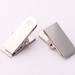 10pcs 30mm*11mm Badge Clips Spring Clips Single Prong Clips Silver ...