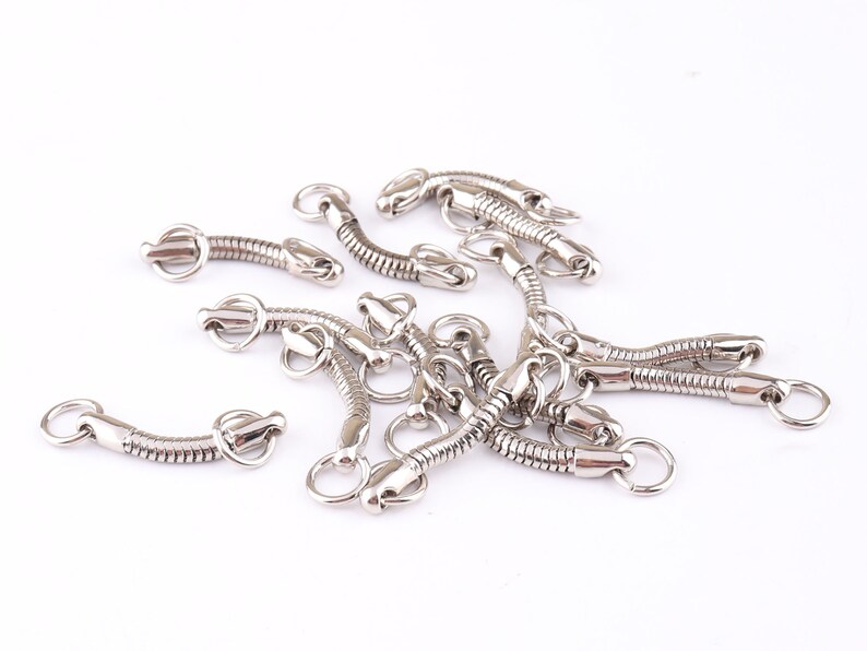 Extender Chain Key Chain Extension Chain With Double Loops - Etsy