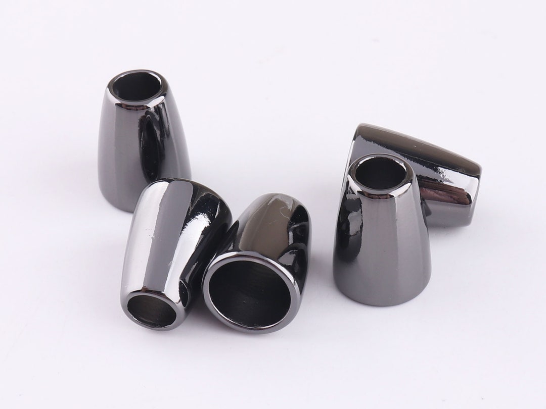 Gunmetal End Caps Cone Caps Bead End Cap Tassel Cap Cord Ends Metal ...
