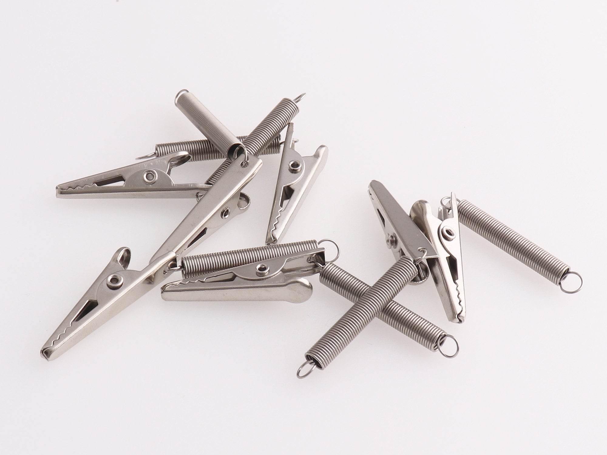 Clips Metal Clips With Coil Springs Clamps Teeth Clips - Etsy