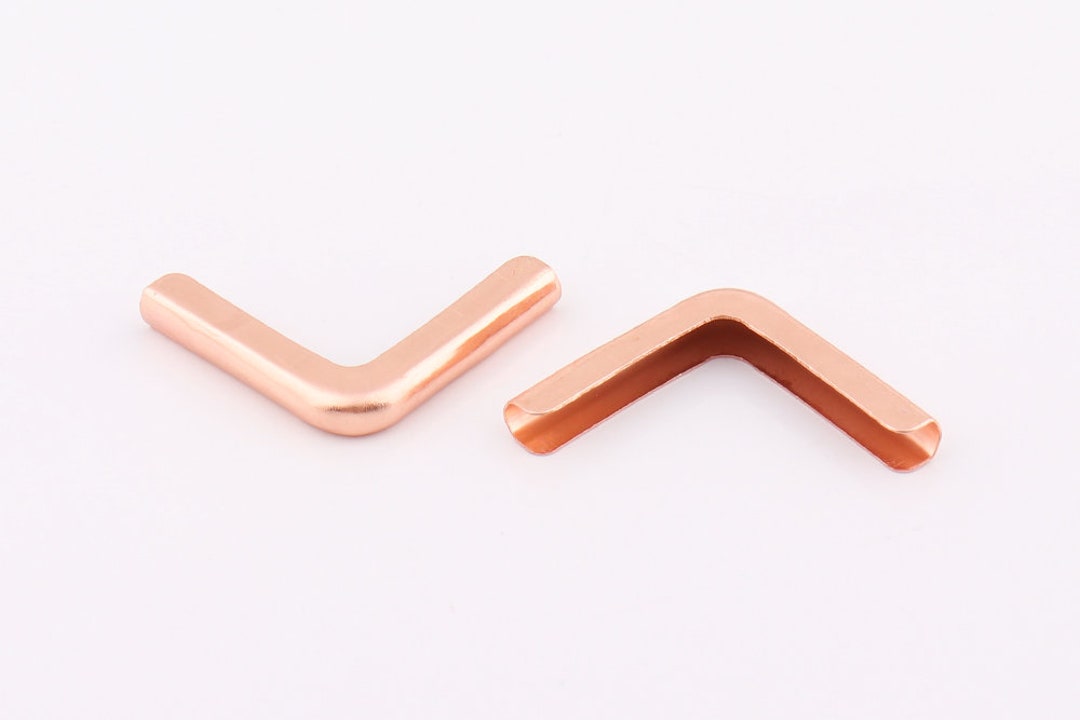 20pcs Rose Gold Corner Protector Corners Metal Corners Bookbinding ...