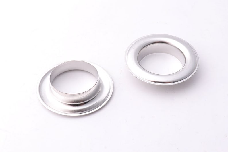 10set 35mm Silver Eyelet Metal Eyelets Grommet Large Eyelets - Etsy ...