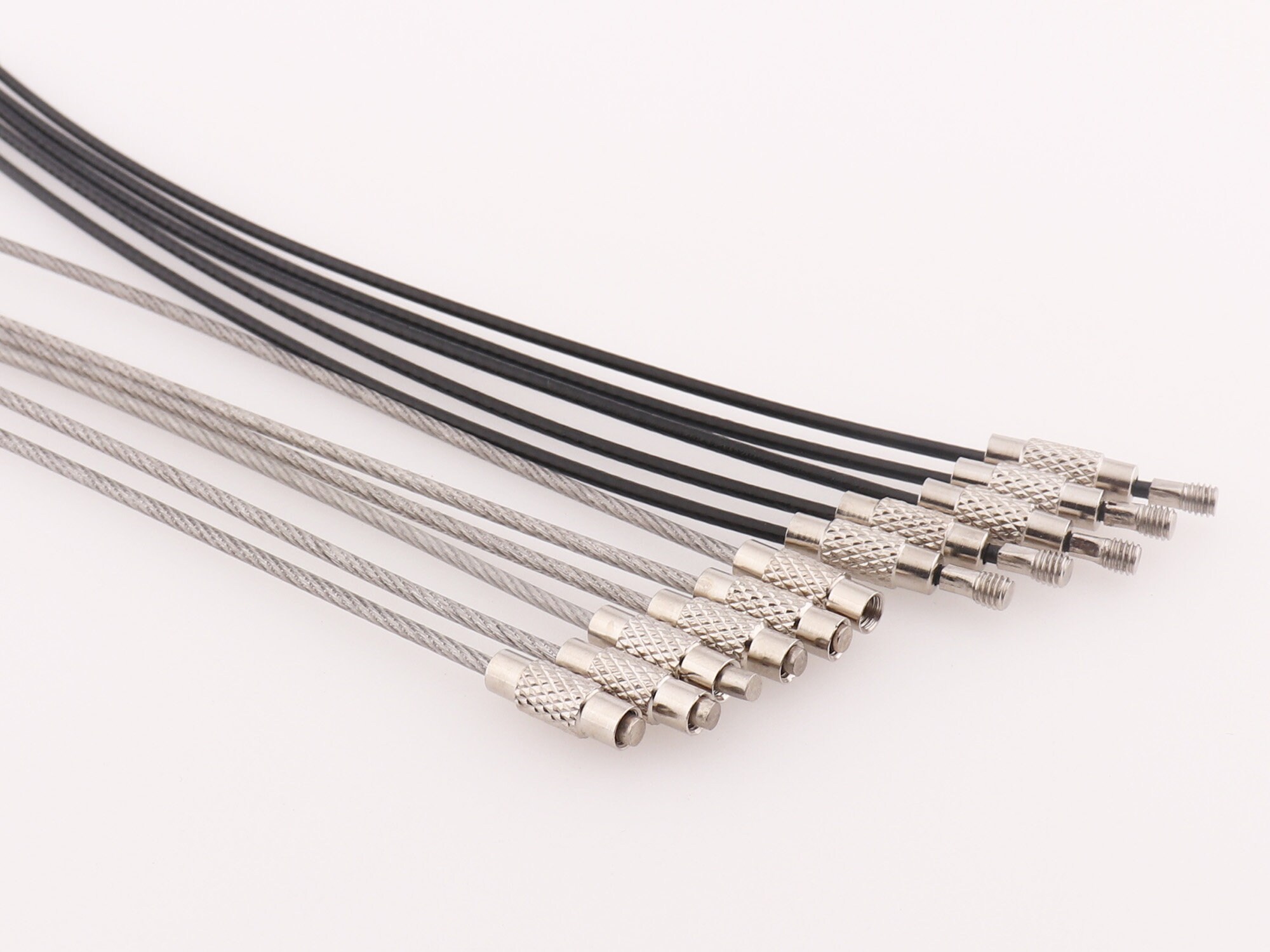 Wire Keyring Wire Keychain Cable Key Ring Key Holder Screw | Etsy