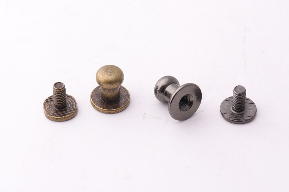 20set Screw Rivets Screwed Studs Chicago Screw Screws Rivet - Etsy
