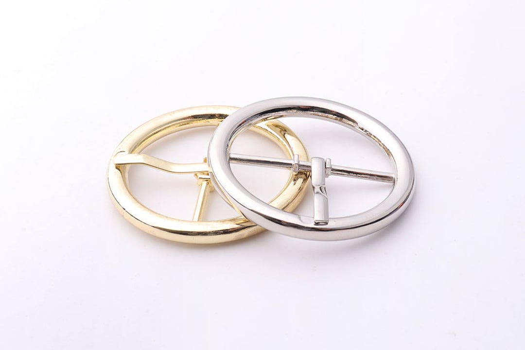 Single Prong Belt Buckle 40mm Center Bar Buckles Strap Adjuster Buckle ...