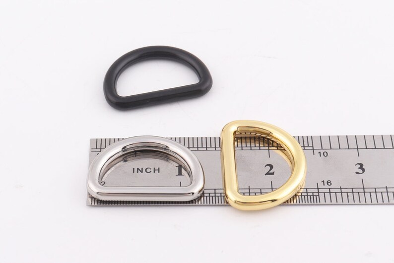 Heavy Duty D Ring 1inch25mm D-ring Findings Metal D | Etsy
