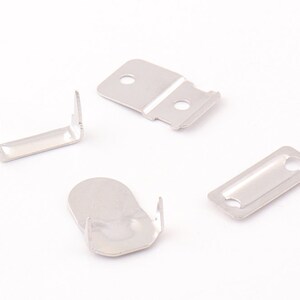 20set Metal Hook and Eye Closures Hook and Bar Fasteners 4 Part Hook ...