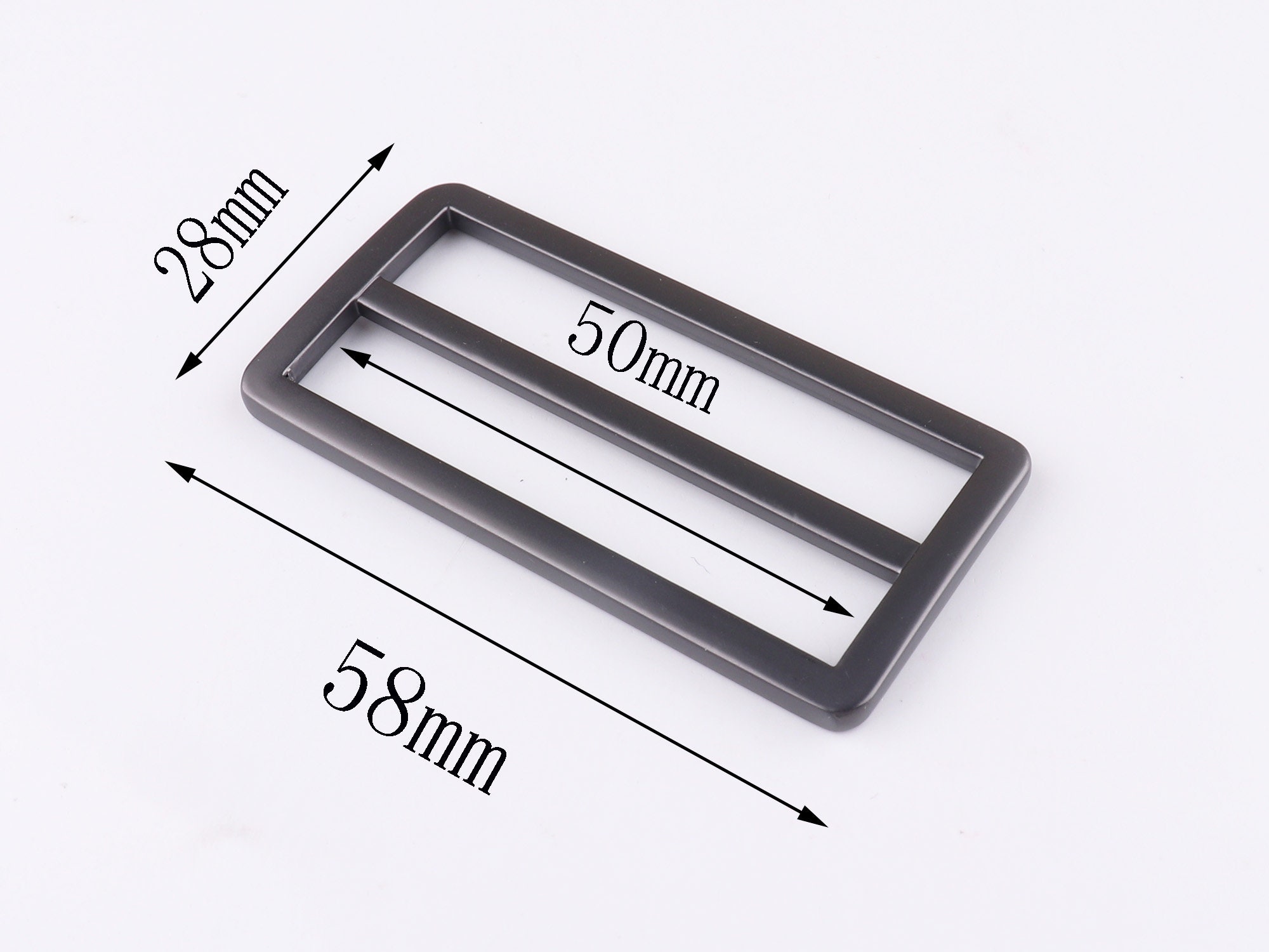 Slide Buckle Adjuster Rectangle Buckles Tri-glide Buckle Bag - Etsy