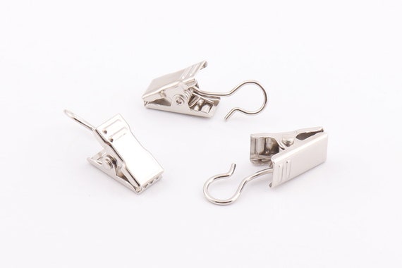 Curtain Clips Metal Clips Silver Clip With Teeth Bulk Clips - Etsy