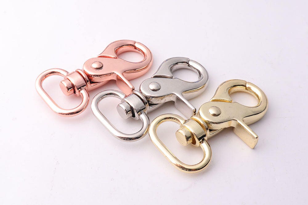 7/822mm Swivel Clasp Gold Silver Rose Gold Swivel Snap | Etsy