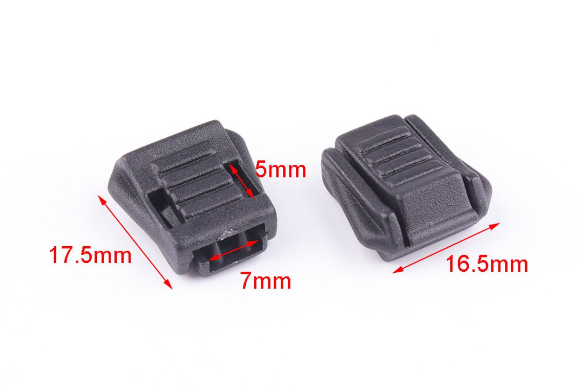 10pcs Plastic Cord End Cap Paracord Plastic End Paracord Tip Cord Locks ...