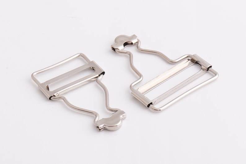 Suspender Buckles 1"(25mm) 1"3/8"(37mm) Strap Adjuster Suspender Clips ...