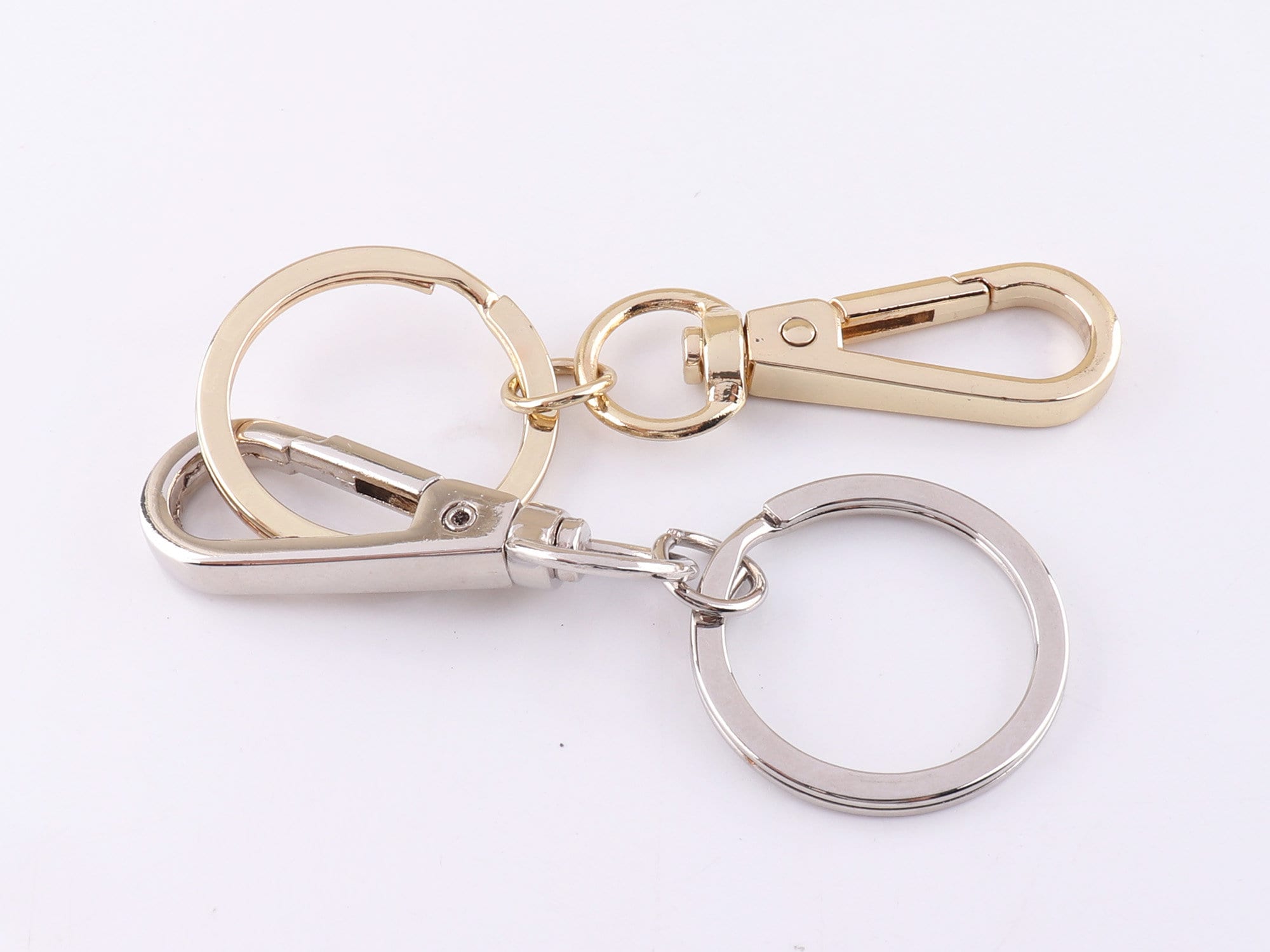 Keychains Key Rings Keychain With Lobster Swivel Clasps Snap Clip Hook ...