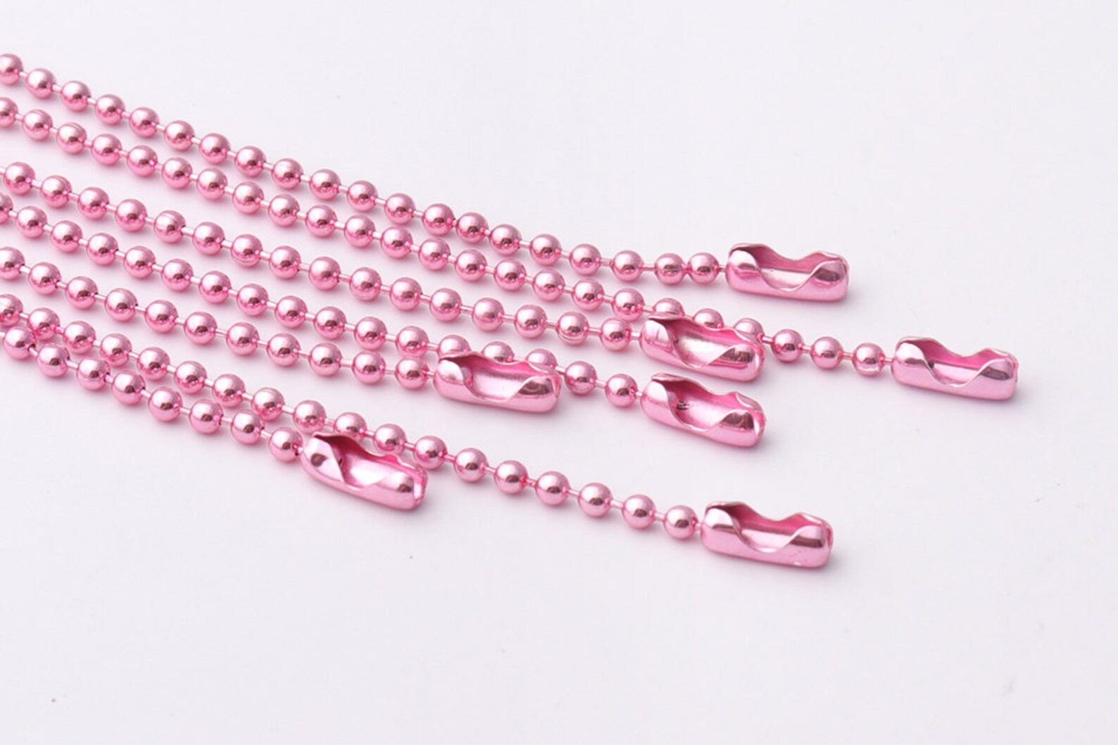 Ball Chain With Connector Clasp 2mm Ball Chains Bracelet Chain | Etsy