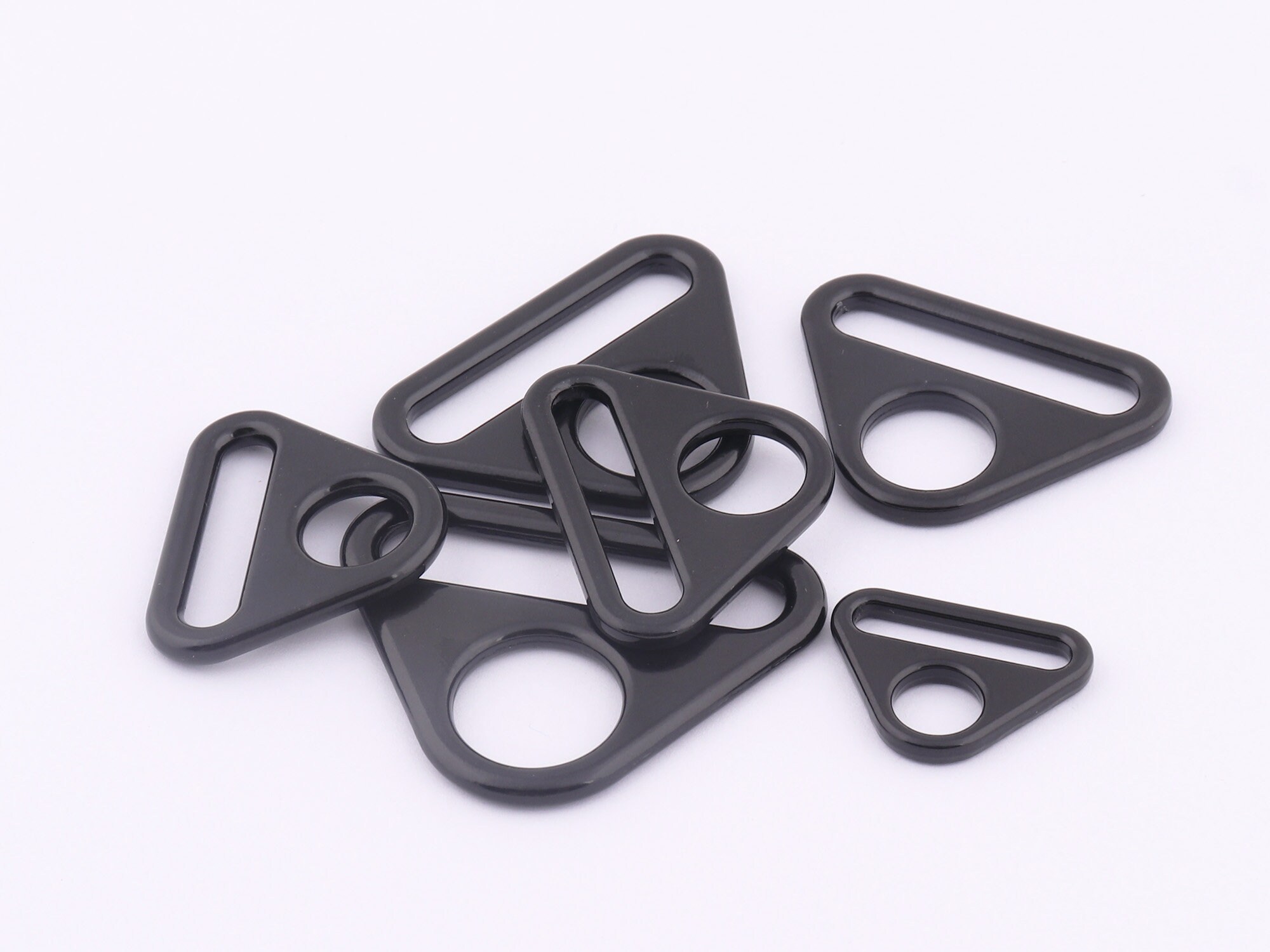 Triangle Buckle Strap Buckles Double Rings Webbing Slide | Etsy