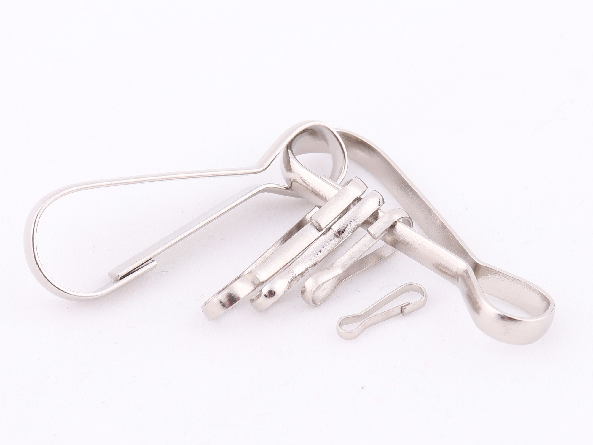 Lanyard Hooks Spring Lanyard Clips Snap Clip Hooks for ID Card/keychain ...