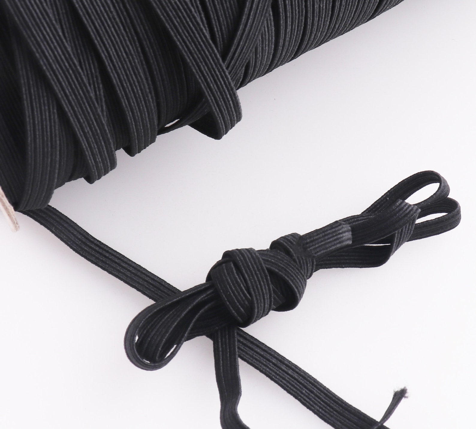 100yards 3-7mm Elastic Cord Elastic Bands Flat Elastic Cord - Etsy