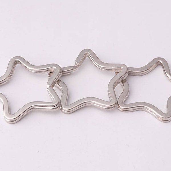 Large Flat Key Ring - Etsy