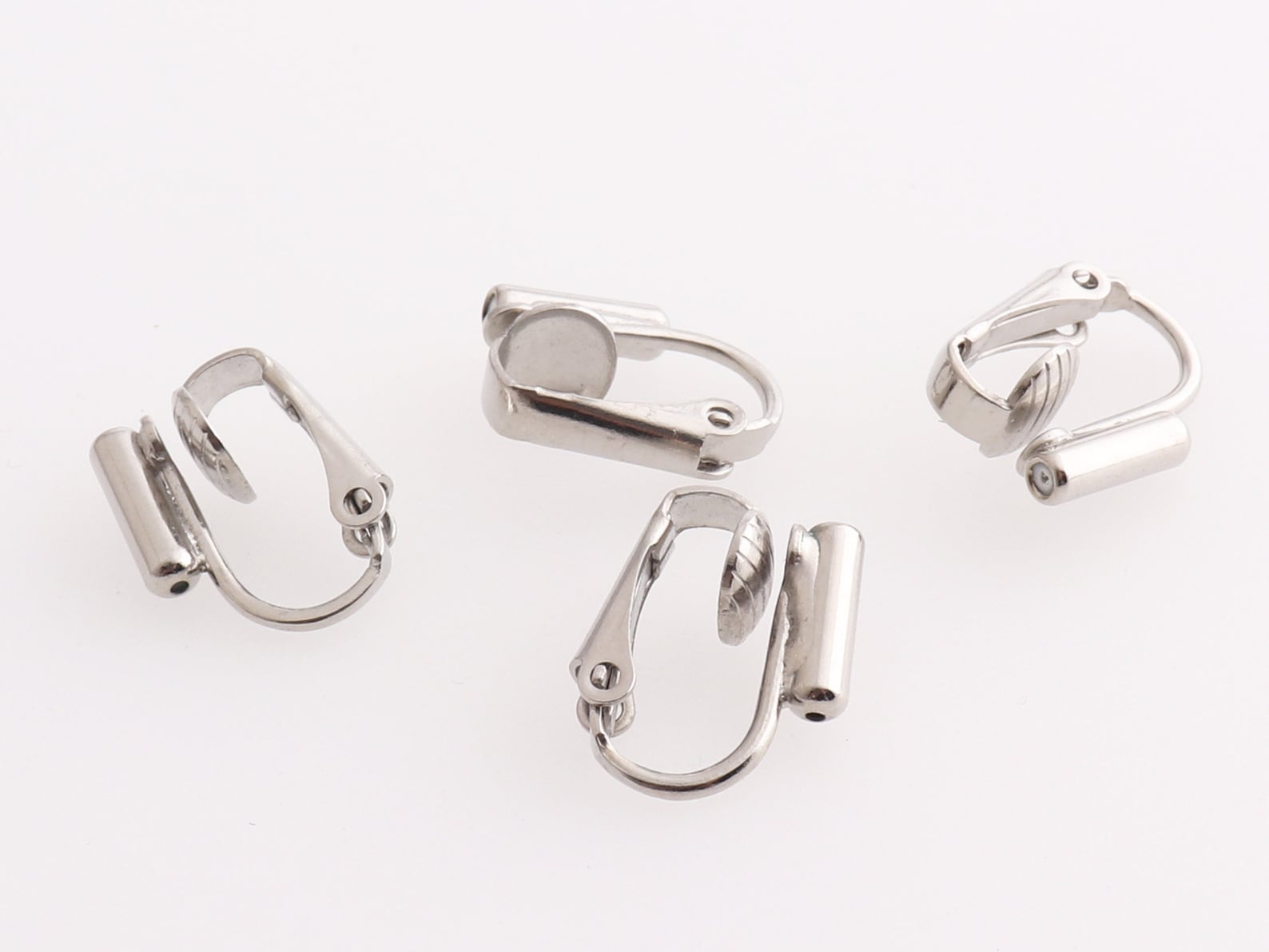 Clip on Earring Earring Clip Converter Non Pierced Clip Adapter Ear ...