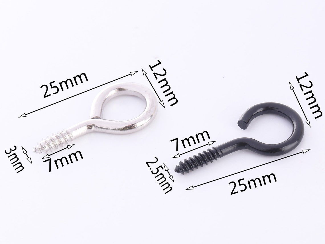 Screws, Eye Screws Loops Screws Eye Pins Nails Screw Eye Bails Screw ...