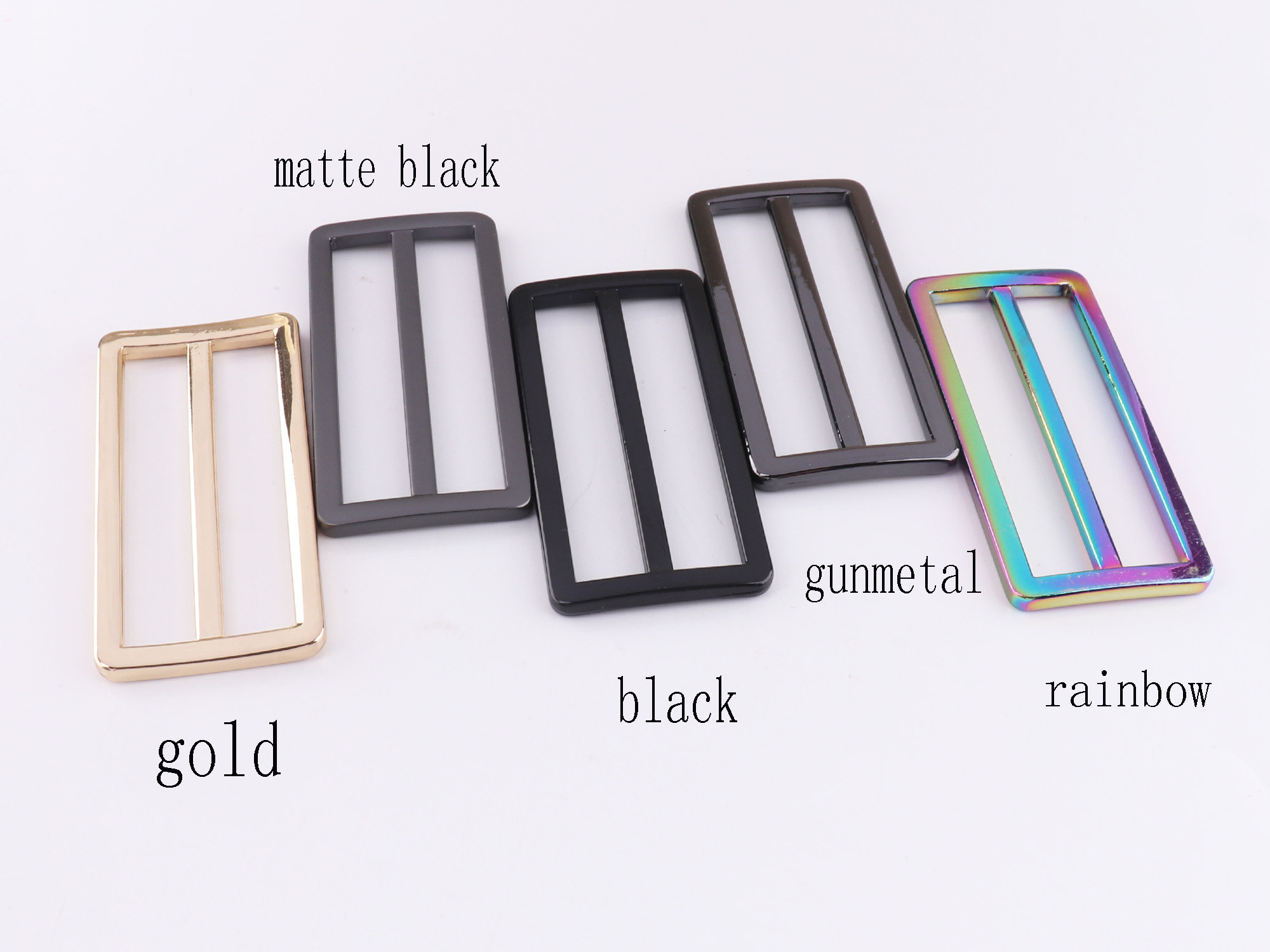 Slide Buckle Adjuster Rectangle Buckles Tri-glide Buckle Bag - Etsy