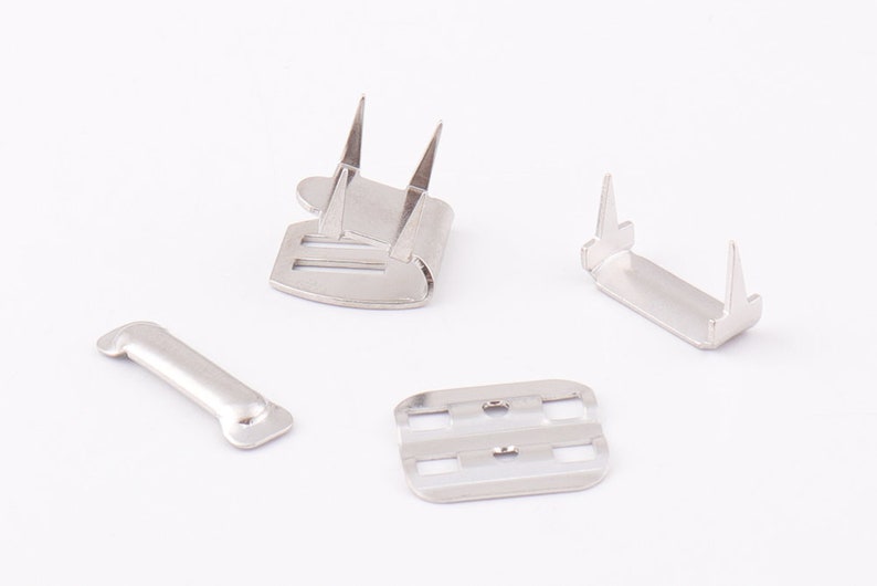 Metal hook and eye closures 20set Hook and Bar Fasteners 4 | Etsy