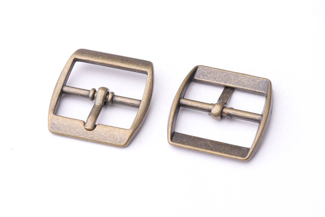 10pcs centro Bar fibbie bronzo solido fibbia singola Prong cintura ...