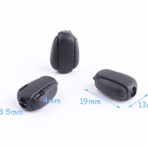 Plastic Cord Ends Toggles End Cord End Cap Paracord Tip Paracord Cord ...