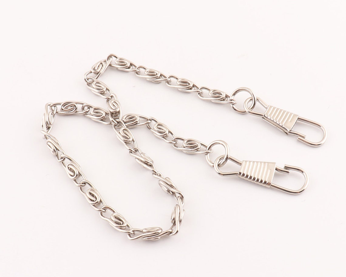 Bag Chain Silver Metal Chain Purse Strap Bag Hardware Wrist Strap Chain ...