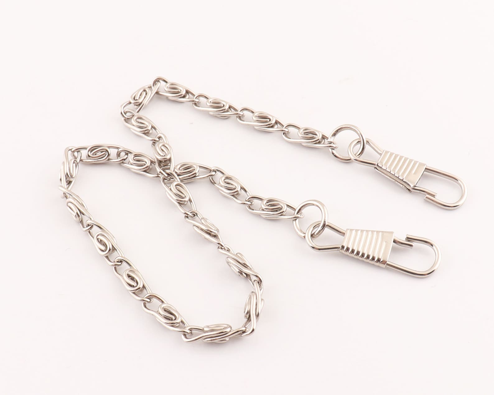 Bag Chain Silver Metal Chain Purse Strap Bag Hardware Wrist Strap Chain ...