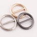 Circular Buckle Strap Buckles Belt Buckle Adjuster Buckle Round Metal ...