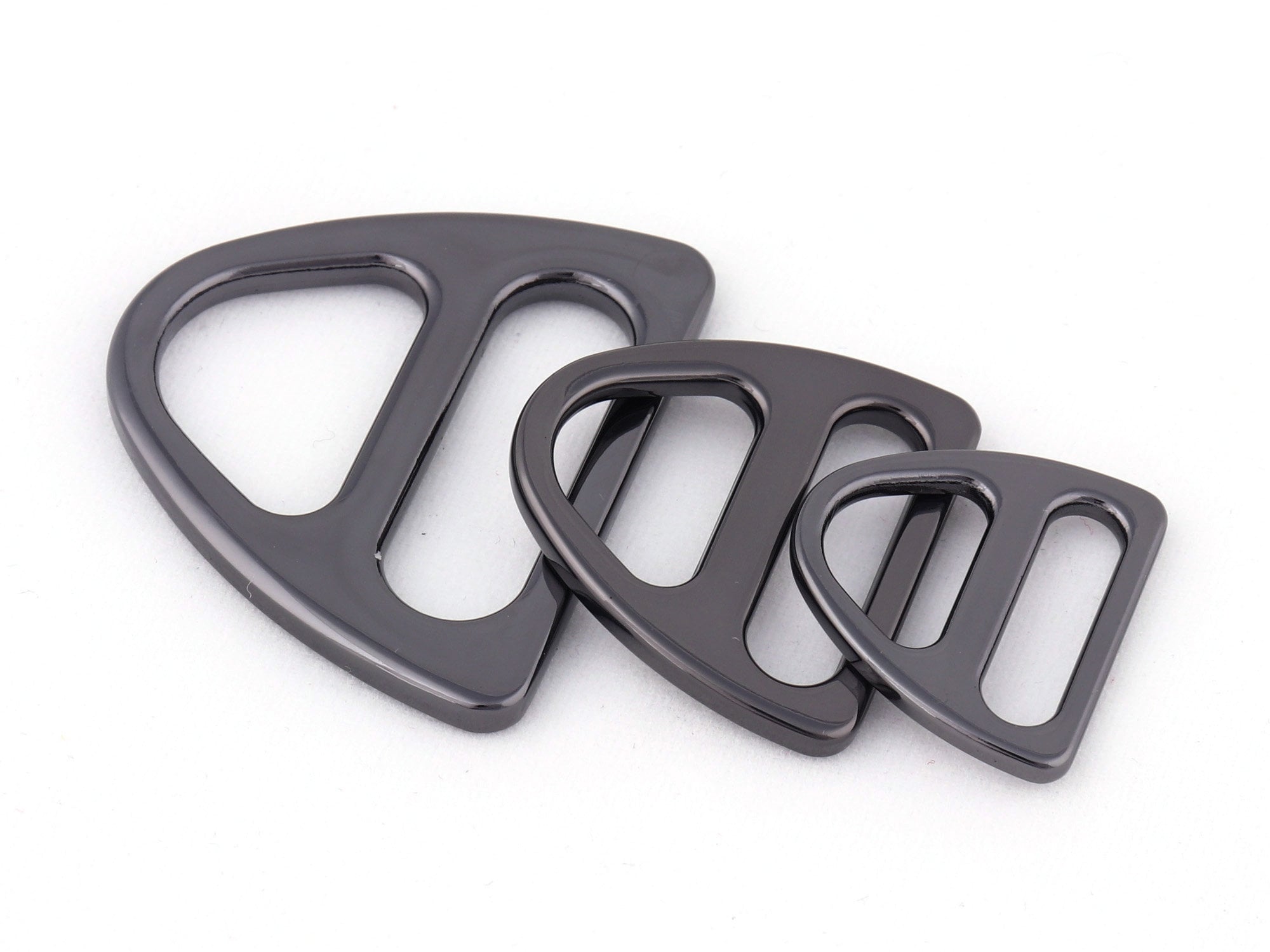 Strap Buckle Triangle Buckle Double Rings Slot and Hole Loop Connect ...