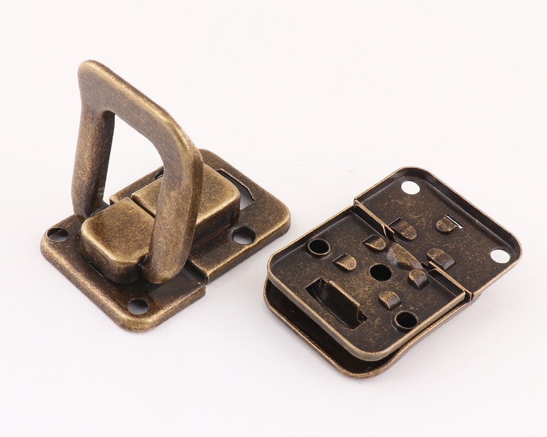 Purse Lock Bronze Clutch Bag Lock Rectangle Bag Hardware Latch - Etsy