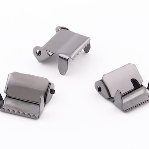 5/8"(15mm) Slide Adjuster Strap Adjuster Adjustable Buckle Suspender ...